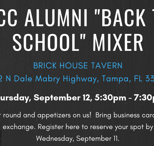 Alumni Back to School Mixer – Hillsborough Community College Foundation